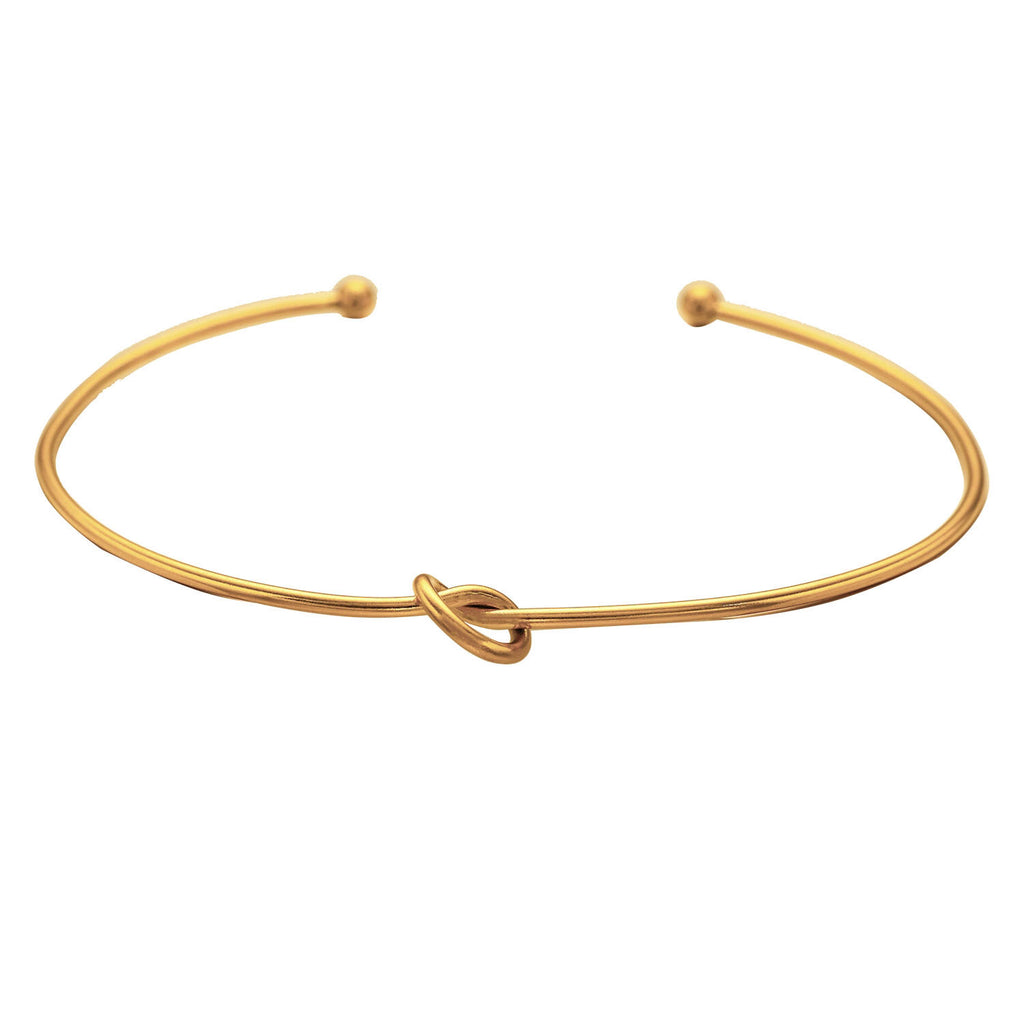 Knot Choker Necklace (Gold & Silver) | Jewels by House of Aria