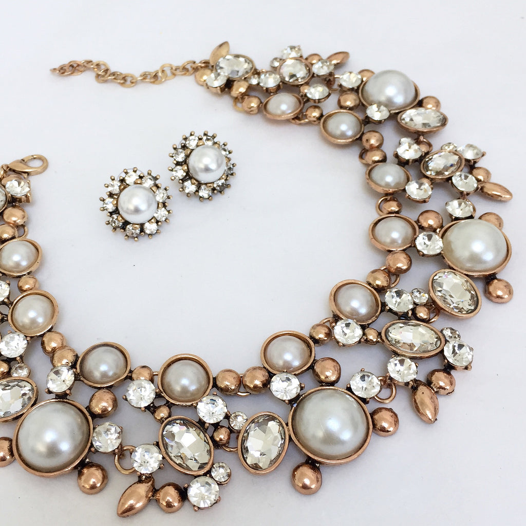 PARISA Pearl Necklace & Earring Set | Jewellery Sets For Her | Gifts